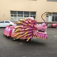 China Commercial Custom Animatronic Chinese Dragon Ride For Adventure Parks for sale
