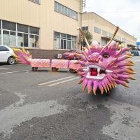 China Commercial Custom Animatronic Chinese Dragon Ride For Adventure Parks for sale