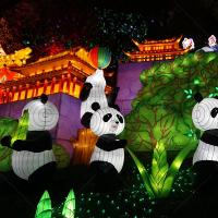 China Waterproof Silk Lantern Arts , Festival Decoration Traditional Chinese Lantern for sale