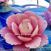 China Floral Patterns Decoration Lantern Arts Chinese Flower Art Lanterns For Exhibitions for sale
