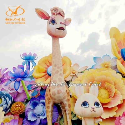 China Steel Frame Tradition Chinese Festival Lantern Arts for Decoration / Public Spaces for sale