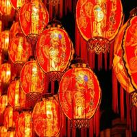 China Steel Frame Tradition Chinese Festival Lantern Arts for Decoration / Public Spaces for sale