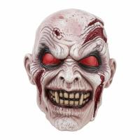 China Haunted House Latex Zombie Mask Realistic Color Painting For Adult Cosplay for sale