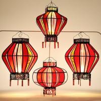 China Indoor Colorful Chinese Light Lanterns Vibrant Colors Intricate Patterns For Exhibitions for sale