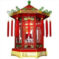 China Themed Chinese Traditional Lantern Customized Light Show Handcrafted Lantern for sale