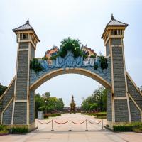 China Custom Animatronic Dinosaur Gate for Shopping Malls and Parks for sale