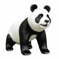 China Multiple Control Animatronic Panda Model Waterproof For Shopping Malls for sale