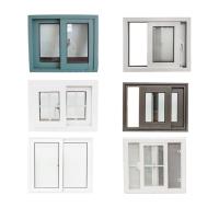 China AS2047 Double Glazed PVC Sliding Windows 5mm+12A+5mm for Energy Efficient Homes for sale