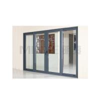 China Folding Sliding Door for Outdoor Balcony Finished Surface Open Style Folding for sale