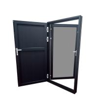 China Integrated Aluminum Alloy Window Screen Door White Profile Stainless Steel Mesh 6063-T5 for sale