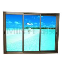 China Aluminum Sliding Patio Doors 6063-T5 Thermal Break Double Glazed 5mm+12A+5mm for sale