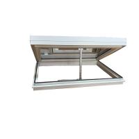 China Swing Open Electric Aluminum Roof Window Skylight 6063-T5 Thermal Break Double Glazed 5mm+12A+5mm for sale