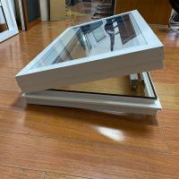 China Swing Open Electric Aluminum Roof Window Skylight 6063-T5 Thermal Break Double Glazed 5mm+12A+5mm for sale