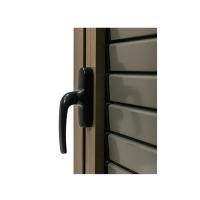 China Anodized Aluminum Villa Louver Windows Fixed Blades 6063-T5 Residential for sale