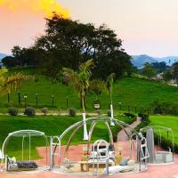 China Aluminum Structure Sun Room Dome House with Star View and PC Board Modular Assembly for sale