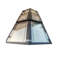 China Electric Open Sky Light Window Tempered Glass Skylight 5mm 12A 5mm for Hospital for sale