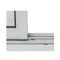China PVC Sliding Glass Window 5mm Double Tempered Glazing Sound Insulation 30dB for Bathroom Door for sale