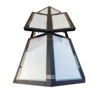 China Electric Open Sky Light Window Tempered Glass Skylight 5mm 12A 5mm for Hospital for sale