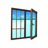 China Aluminum Casement Window with Heat Insulation Modern Design for Veranda 1200mm x 1500mm for sale