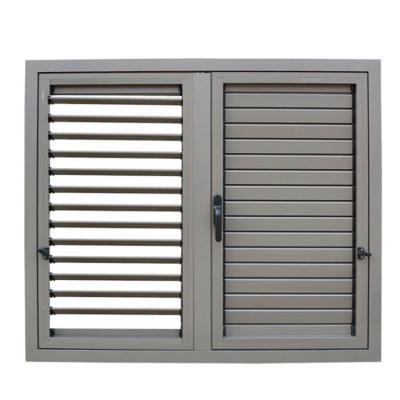 China Germany Aluminum Louver Window with Roller Shutter Door 1.0mm-1.4mm Profile Thickness Thermal Break for sale