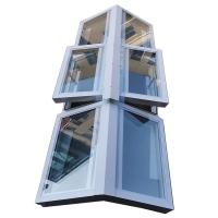 China Aluminum Alloy Frame Roof Window Balcony 6063-T5 Thermal Break Double Glazing 5mm+12A+5mm for sale