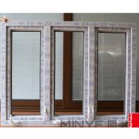 China UPVC Arched Casement Window with EPDM Rubber Strip for Thailand Market 5mm Double Glazing for sale