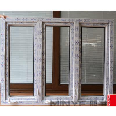 China UPVC Arched Casement Window with EPDM Rubber Strip for Thailand Market 5mm Double Glazing for sale