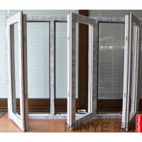 China UPVC Arched Casement Window with EPDM Rubber Strip for Thailand Market 5mm Double Glazing for sale