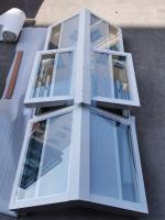 China Modern Design Roof Retractable Automatic Awning Tempered Glass Skylight for sale