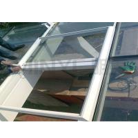 China Balcony Aluminum Roof Transparent Glass Skylight 5mm+12A+5mm Double Tempered Powder Coating for sale