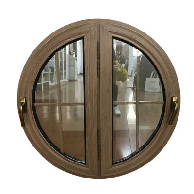 China House Building Aluminum Center Round Window with Horizontal Opening Pattern Promotion for sale