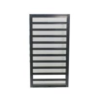 China 1.4mm Profile Thickness Custom Color Aluminum Glass Louver Windows for Residential Buildings for sale