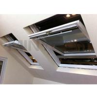China Vertical Opening Aluminum Alloy Acrylic Solar LED Skylight Cover CE Certified 4500 Pa Wind Resistance for sale