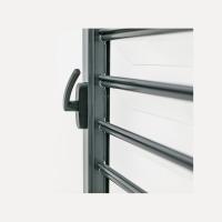China 1.4mm Profile Thickness Custom Color Aluminum Glass Louver Windows for Residential Buildings for sale