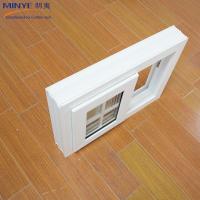China Small Upvc Sliding Window in Modern Design Style with Horizontal Opening Pattern for sale