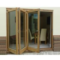 China 2020 Customized Size Aluminum Folding Glass Door Featuring Germany Hardware for sale