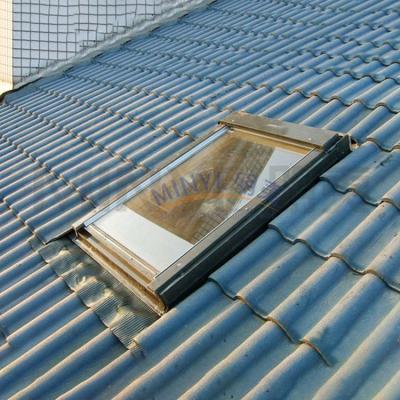 China Horizontal Opening Skylight Aluminum Profile Glass Roof for Villa 6063-T5 Thermal Break for sale