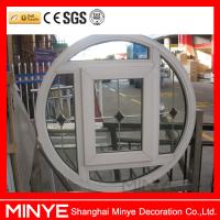 China UPVC Frame Garden Style Casement Windows 5+12A Double Glazed for Modern Homes for sale