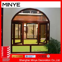 China UPVC Frame Garden Style Casement Windows 5+12A Double Glazed for Modern Homes for sale