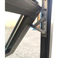 China American Standard Aluminum Folding Screen Awning Window 914mm x 458mm Vertical Opening for sale