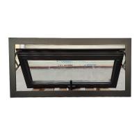 China American Standard Aluminum Folding Screen Awning Window 914mm x 458mm Vertical Opening for sale