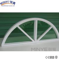 China Horizontal Opening Pattern Curved Glass Windows Design with Tempered Safety Glass for sale