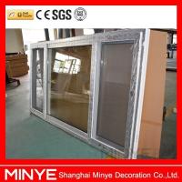 China Budget-Friendly Plastic Frame UPVC Sliding Window with Horizontal Opening Pattern for sale