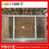 China Budget-Friendly Plastic Frame UPVC Sliding Window with Horizontal Opening Pattern for sale