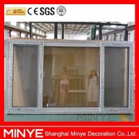 China Budget-Friendly Plastic Frame UPVC Sliding Window with Horizontal Opening Pattern for sale