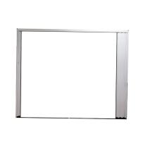 China Feature Customized High Transmission Pleated/Folding Mesh Trackless Sliding Aluminum Screen Door for sale