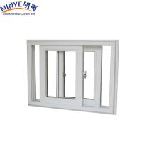 China Budget-Friendly Plastic Frame UPVC Sliding Window with Horizontal Opening Pattern for sale