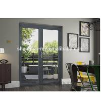 China 1.4mm Thermal Break Aluminum Casement Door Australian Style Double Glazed AS2047 for sale