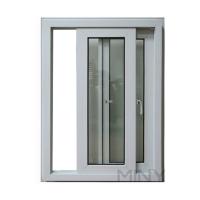 China PVC Plastic Steel Picture Window 1.2mm Vinyl Fixed Window with Steel Reinforcement for sale