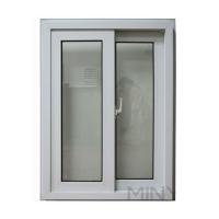 China PVC Plastic Steel Picture Window 1.2mm Vinyl Fixed Window with Steel Reinforcement for sale
